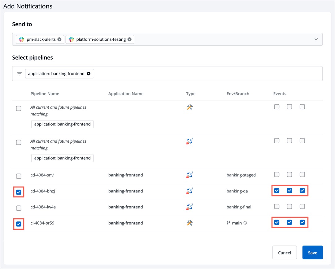 Notifications - Devtron